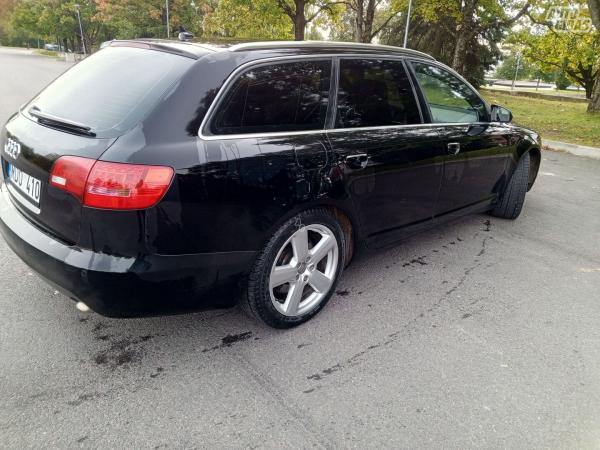Black Audi A6 2007 in Alytus, with an engine capacity of 3.00 L and mileage of 322 thousand km for 4900 €, photo 5 on AUTOMOTO.COM.LV