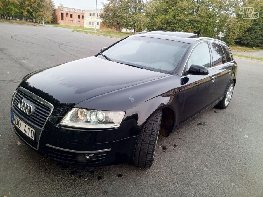 Black Audi A6 2007 in Alytus, with an engine capacity of 3.00 L and mileage of 322 thousand km for 4900 €, photo 16 on AUTOMOTO.COM.LV