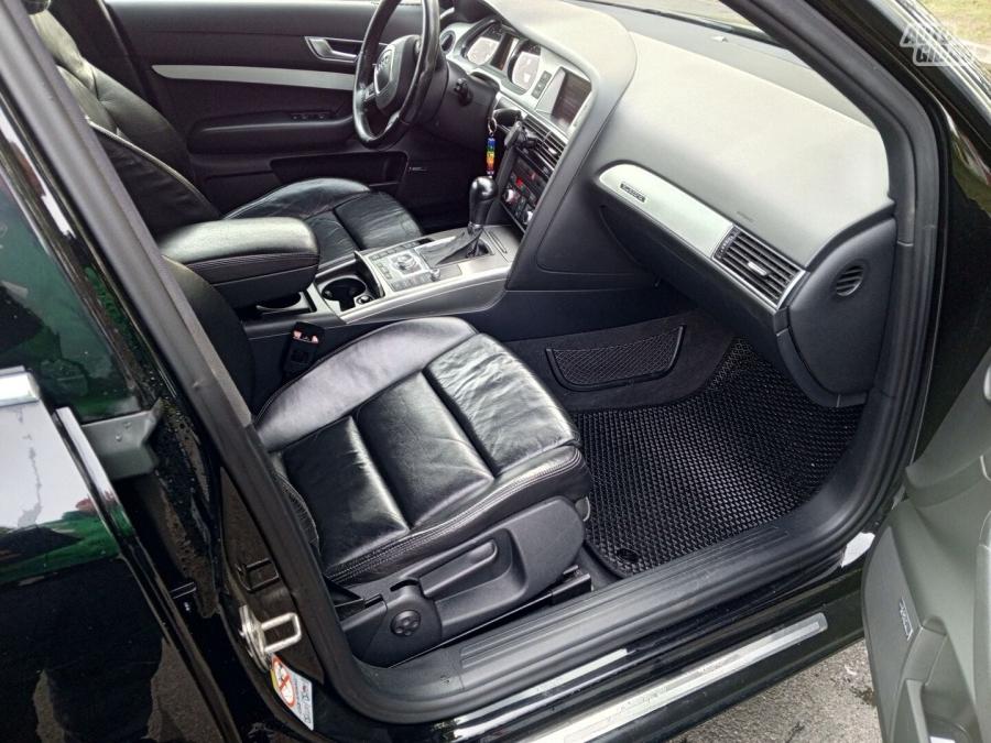 Black Audi A6 2007 in Alytus, with an engine capacity of 3.00 L and mileage of 322 thousand km for 4900 €, photo 21 on AUTOMOTO.COM.LV