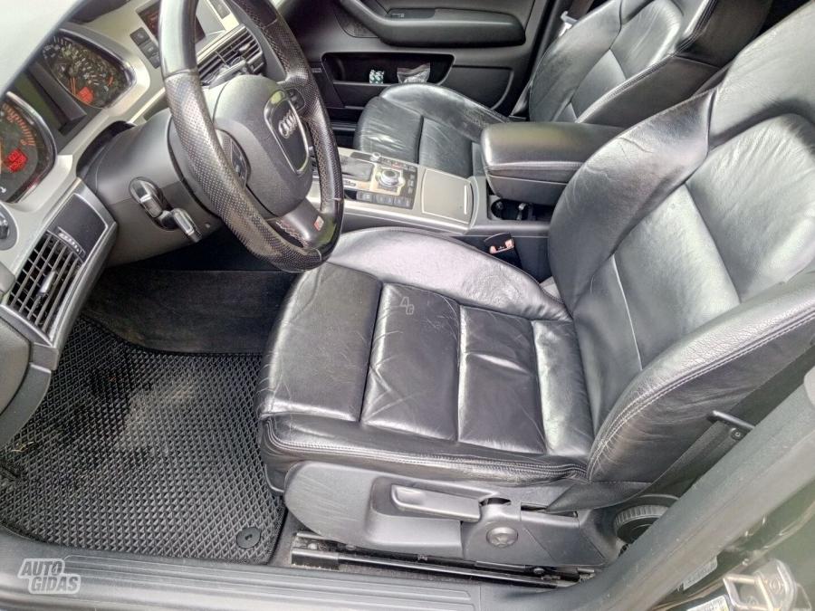 Black Audi A6 2007 in Alytus, with an engine capacity of 3.00 L and mileage of 322 thousand km for 4900 €, photo 22 on AUTOMOTO.COM.LV