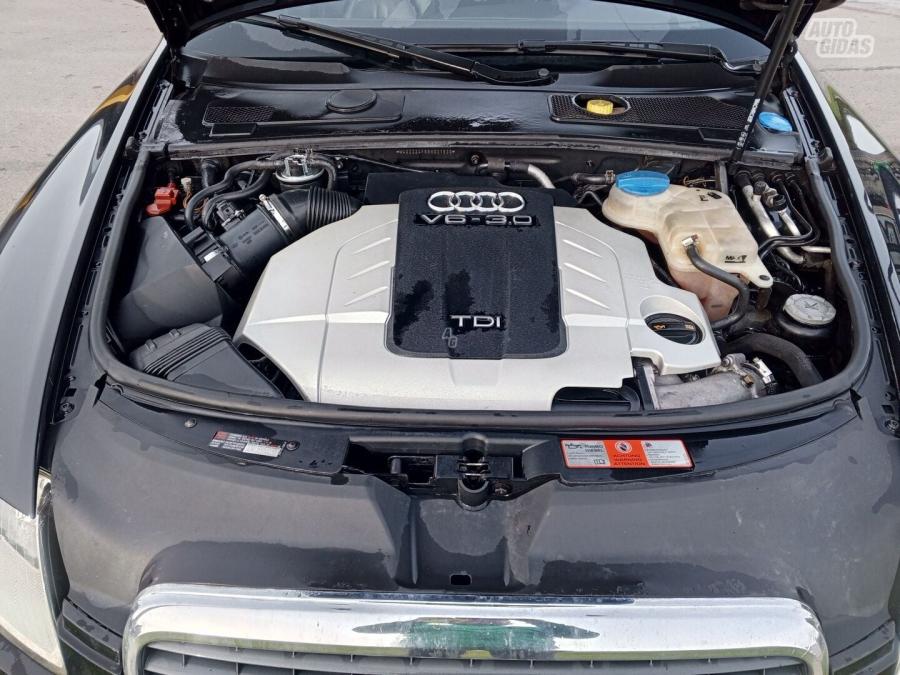 Black Audi A6 2007 in Alytus, with an engine capacity of 3.00 L and mileage of 322 thousand km for 4900 €, photo 24 on AUTOMOTO.COM.LV