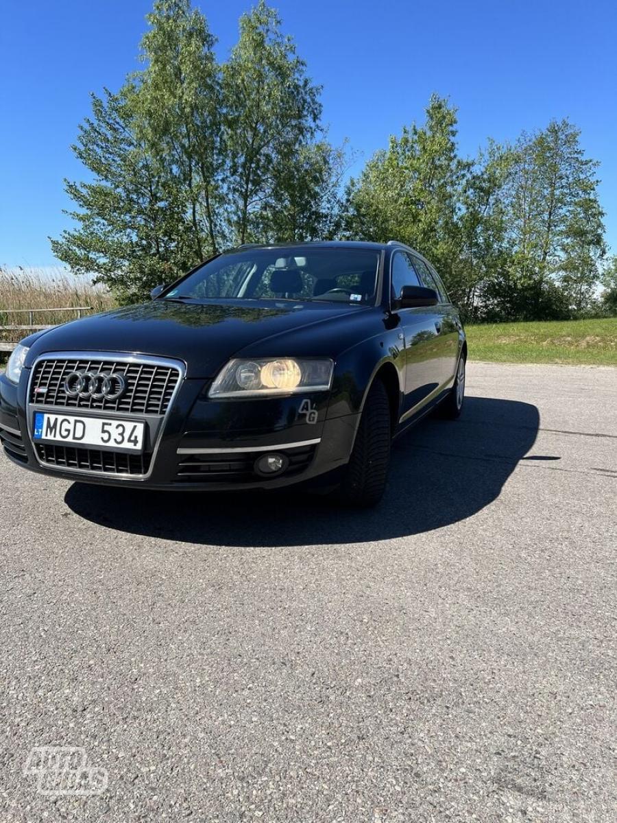 Black Audi A6 2007 in Vilkaviskis, with an engine capacity of 2.70 L and mileage of 370 thousand km for 3000 €, photo 4 on AUTOMOTO.COM.LV