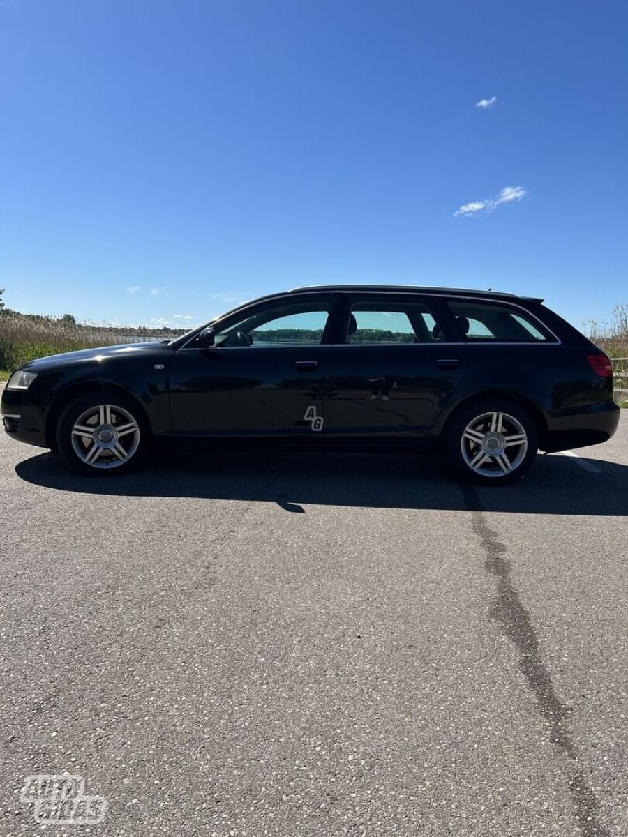 Black Audi A6 2007 in Vilkaviskis, with an engine capacity of 2.70 L and mileage of 370 thousand km for 3000 €, photo 12 on AUTOMOTO.COM.LV