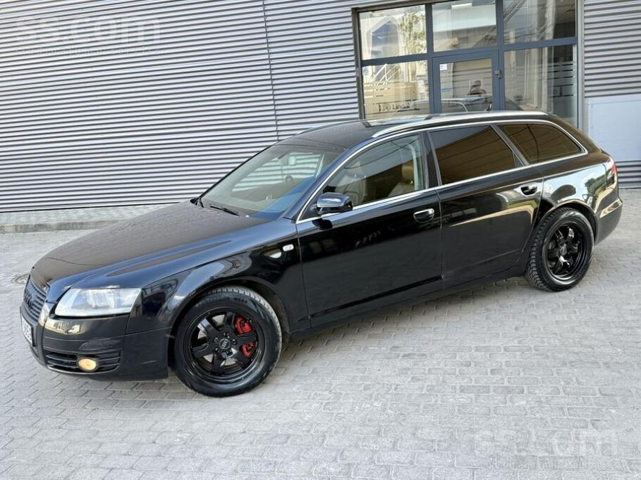 Black Audi A6 2007 in Riga, with an engine capacity of 2.70 L and mileage of 249 thousand km for 2650 €, photo 4 on AUTOMOTO.COM.LV