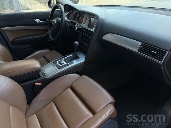 Black Audi A6 2007 in Riga, with an engine capacity of 2.70 L and mileage of 249 thousand km for 2650 €, photo 10 on AUTOMOTO.COM.LV