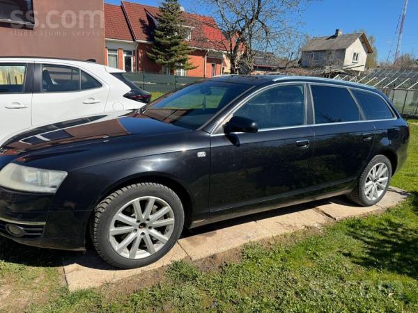 Черный Ауди А6 2007 в Рига, объемом двигателя 2.70 л и пробегом 294 тыс. км за 2800 €, фото 1 на AUTOMOTO.COM.LV