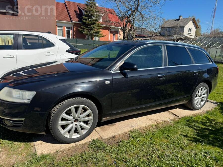 Черный Ауди А6 2007 в Рига, объемом двигателя 2.70 л и пробегом 294 тыс. км за 2800 €, фото 1 на AUTOMOTO.COM.LV