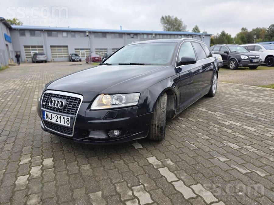 Melns Audi A6 2007 Rīga, ar dzinēja tilpumu 3.00 L un nobraukumu 0 tūkst. km par 1500 €, foto 1 vietnē AUTOMOTO.COM.LV