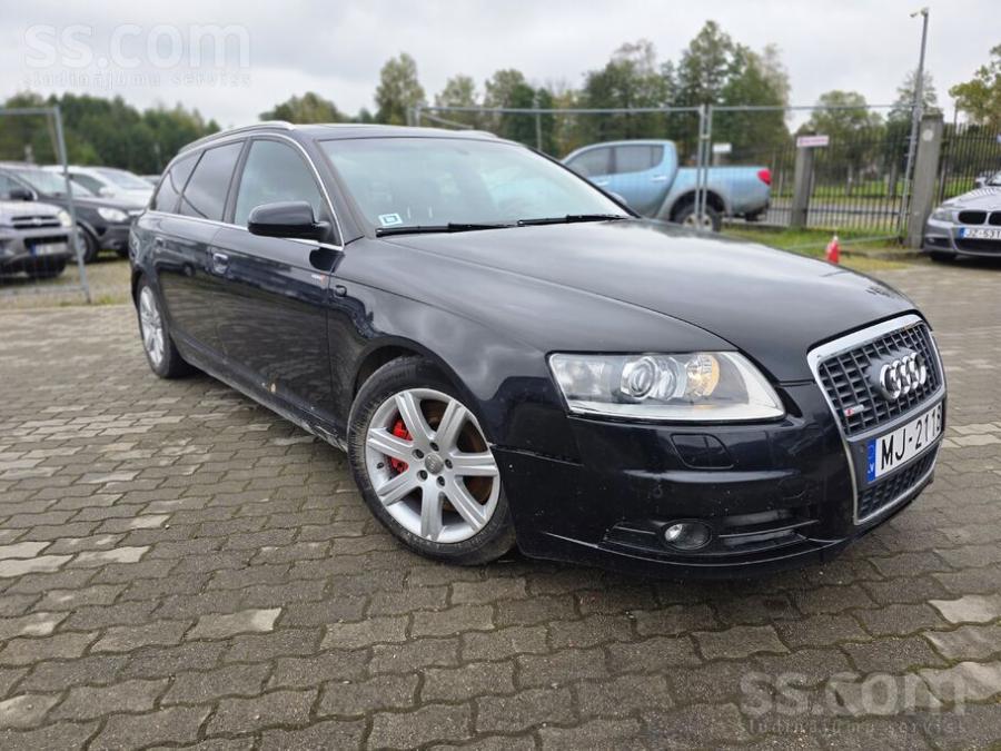 Melns Audi A6 2007 Rīga, ar dzinēja tilpumu 3.00 L un nobraukumu 0 tūkst. km par 1500 €, foto 3 vietnē AUTOMOTO.COM.LV