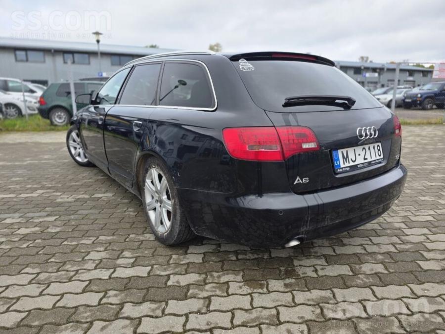 Melns Audi A6 2007 Rīga, ar dzinēja tilpumu 3.00 L un nobraukumu 0 tūkst. km par 1500 €, foto 7 vietnē AUTOMOTO.COM.LV