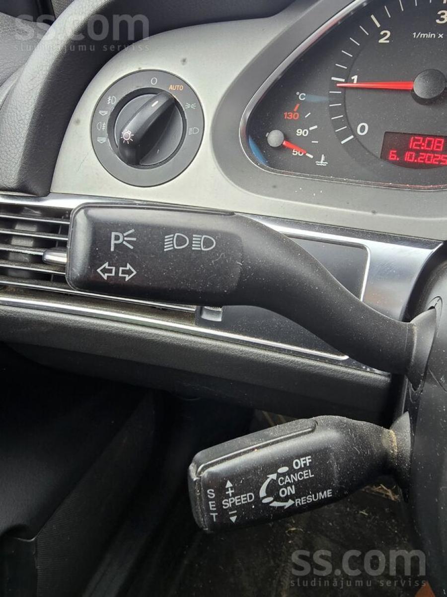 Melns Audi A6 2007 Rīga, ar dzinēja tilpumu 3.00 L un nobraukumu 0 tūkst. km par 1500 €, foto 11 vietnē AUTOMOTO.COM.LV