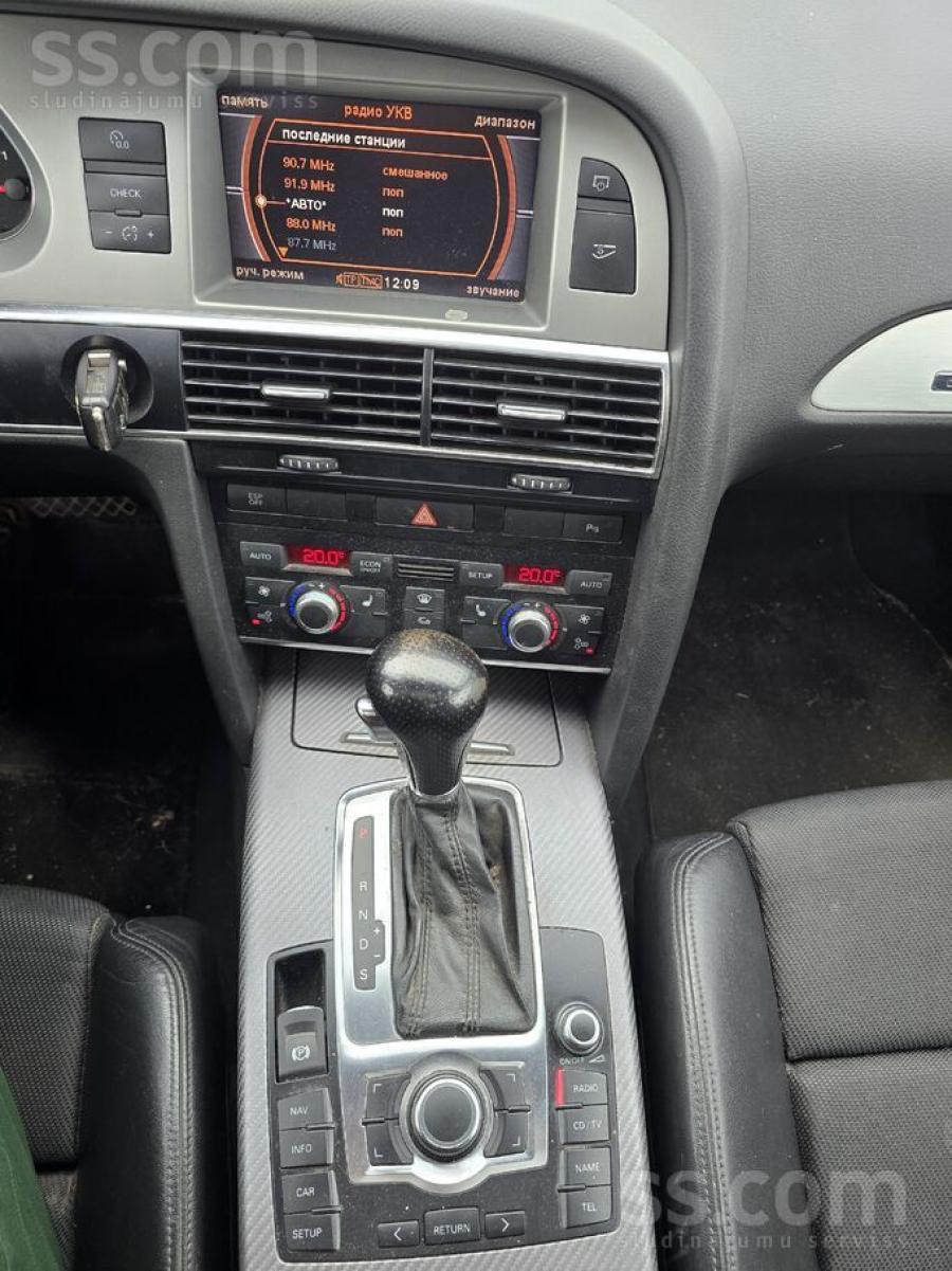 Melns Audi A6 2007 Rīga, ar dzinēja tilpumu 3.00 L un nobraukumu 0 tūkst. km par 1500 €, foto 12 vietnē AUTOMOTO.COM.LV