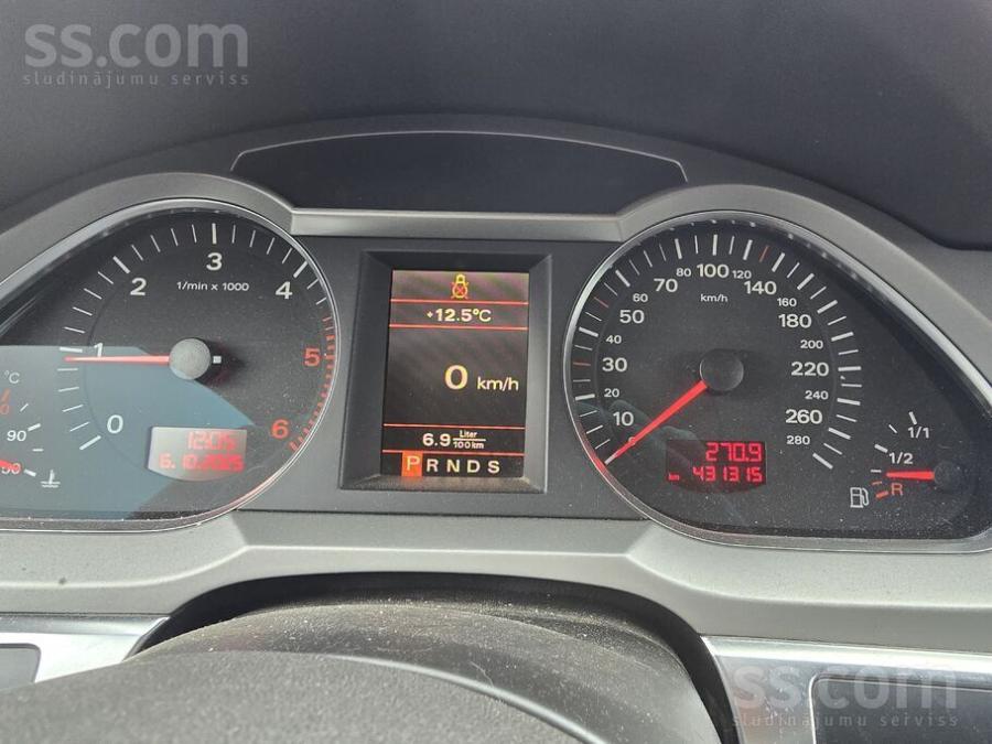 Melns Audi A6 2007 Rīga, ar dzinēja tilpumu 3.00 L un nobraukumu 0 tūkst. km par 1500 €, foto 16 vietnē AUTOMOTO.COM.LV