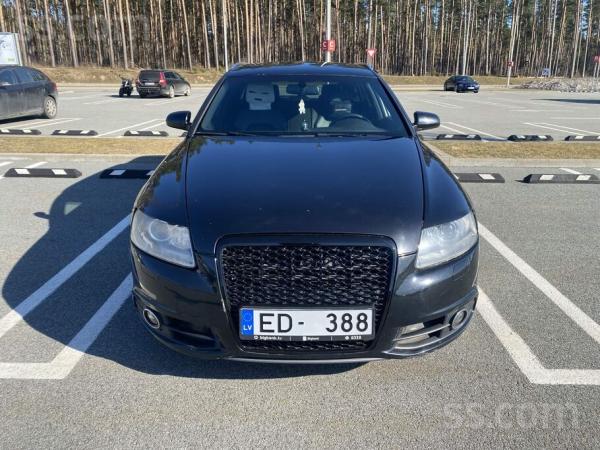 Черный Ауди А6 2007 в Рига, объемом двигателя 3.00 л и пробегом 251 тыс. км за 3499 €, фото 1 на AUTOMOTO.COM.LV
