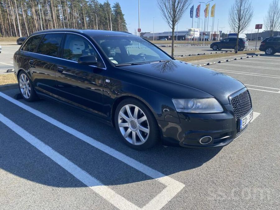 Melns Audi A6 2007 Rīga, ar dzinēja tilpumu 3.00 L un nobraukumu 251 tūkst. km par 3499 €, foto 9 vietnē AUTOMOTO.COM.LV