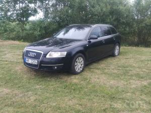 Black Audi A6 2007 in Tukums, with an engine capacity of 2.00 L and mileage of 422 thousand km for 1550 €, photo  on AUTOMOTO.COM.LV