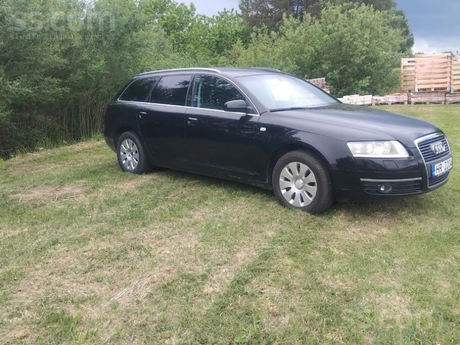 Black Audi A6 2007 in Tukums, with an engine capacity of 2.00 L and mileage of 422 thousand km for 1550 €, photo 3 on AUTOMOTO.COM.LV
