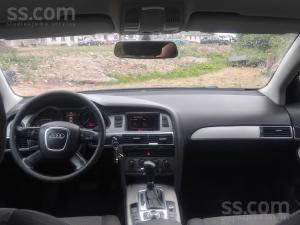 Black Audi A6 2007 in Tukums, with an engine capacity of 2.00 L and mileage of 422 thousand km for 1550 €, photo 6 on AUTOMOTO.COM.LV