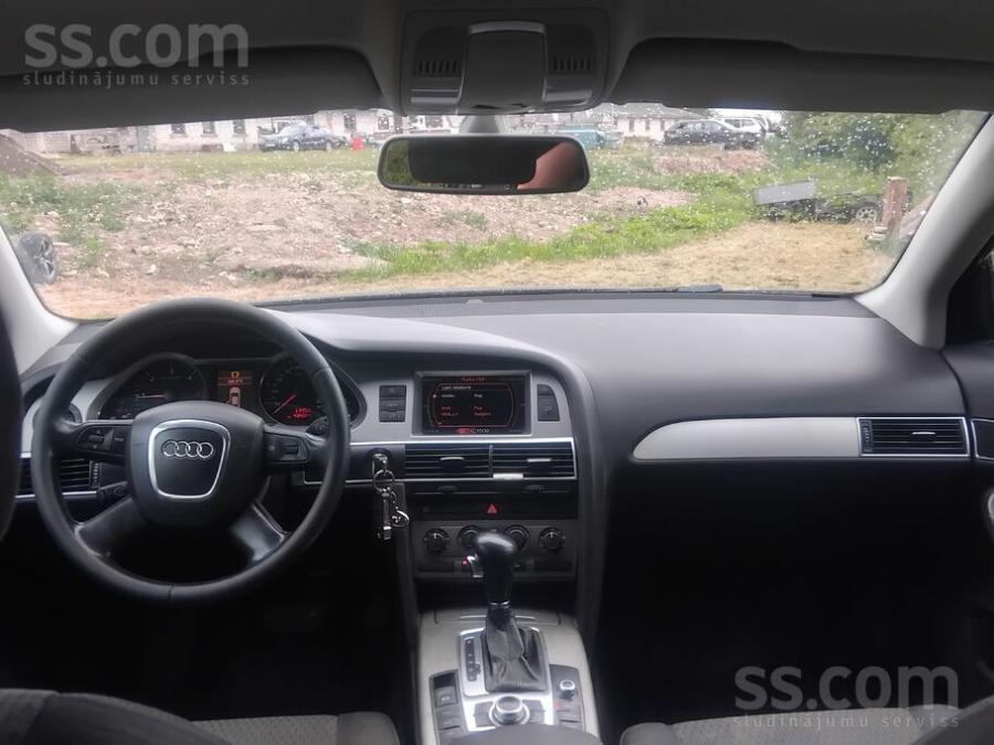Black Audi A6 2007 in Tukums, with an engine capacity of 2.00 L and mileage of 422 thousand km for 1550 €, photo 6 on AUTOMOTO.COM.LV