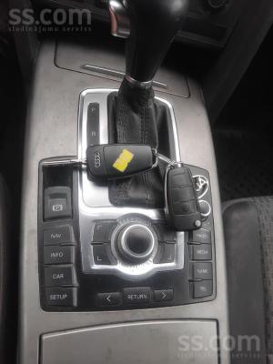 Black Audi A6 2007 in Tukums, with an engine capacity of 2.00 L and mileage of 422 thousand km for 1550 €, photo 7 on AUTOMOTO.COM.LV