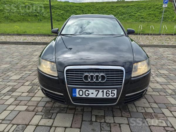 Black Audi A6 2007 in Daugavpils, with an engine capacity of 3.00 L and mileage of 350 thousand km for 3700 €, photo 1 on AUTOMOTO.COM.LV