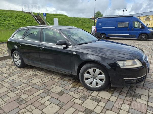 Black Audi A6 2007 in Daugavpils, with an engine capacity of 3.00 L and mileage of 350 thousand km for 3700 €, photo 2 on AUTOMOTO.COM.LV