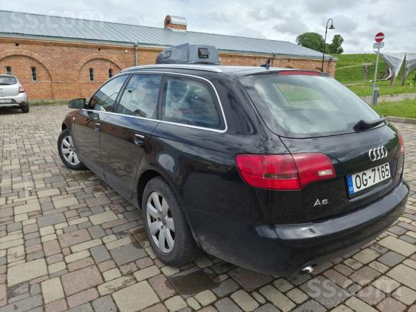 Black Audi A6 2007 in Daugavpils, with an engine capacity of 3.00 L and mileage of 350 thousand km for 3700 €, photo 4 on AUTOMOTO.COM.LV