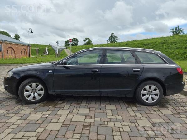 Black Audi A6 2007 in Daugavpils, with an engine capacity of 3.00 L and mileage of 350 thousand km for 3700 €, photo 5 on AUTOMOTO.COM.LV