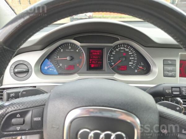 Black Audi A6 2007 in Daugavpils, with an engine capacity of 3.00 L and mileage of 350 thousand km for 3700 €, photo 9 on AUTOMOTO.COM.LV