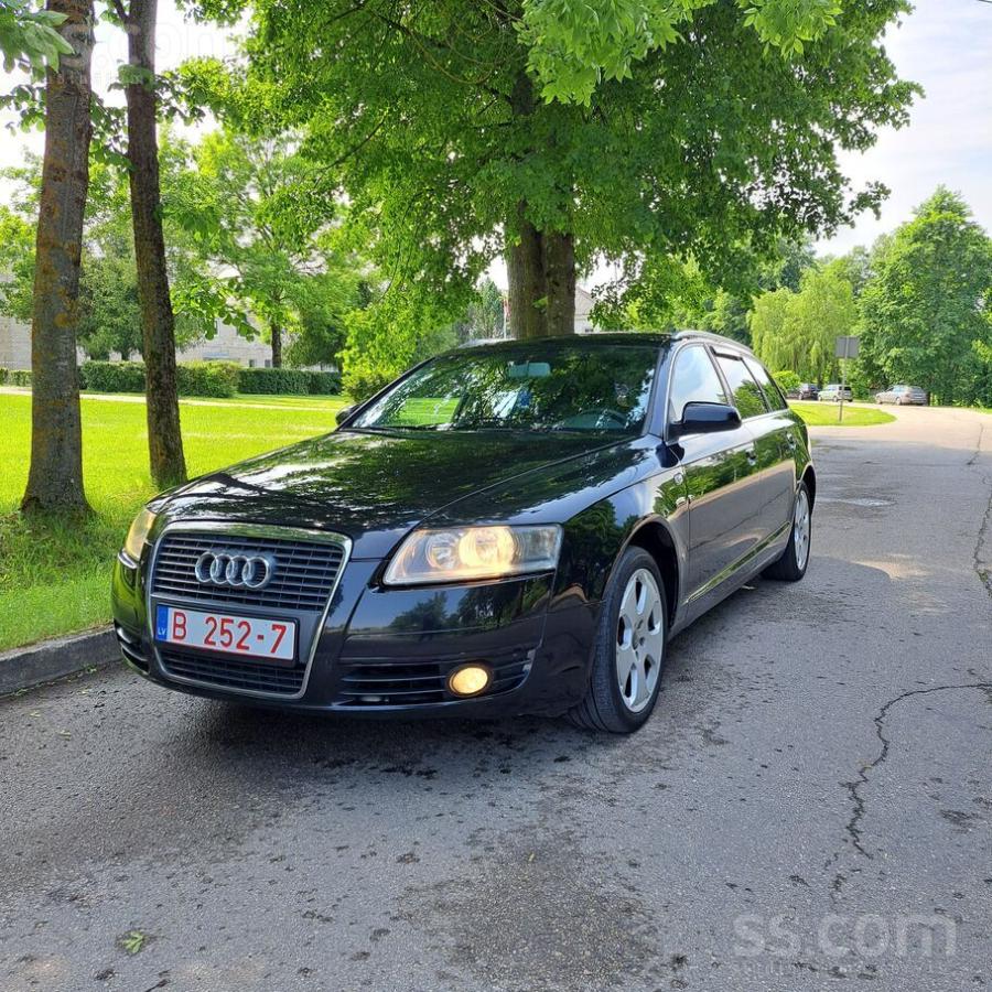 Black Audi A6 2007 in Rezekne, with an engine capacity of 2.00 L and mileage of 0 thousand km for 2850 €, photo 1 on AUTOMOTO.COM.LV