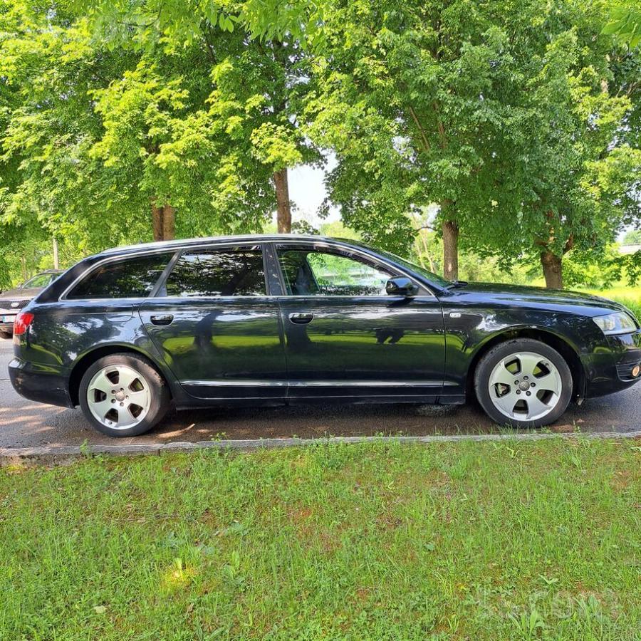 Black Audi A6 2007 in Rezekne, with an engine capacity of 2.00 L and mileage of 0 thousand km for 2850 €, photo 4 on AUTOMOTO.COM.LV