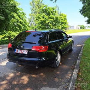 Black Audi A6 2007 in Rezekne, with an engine capacity of 2.00 L and mileage of 0 thousand km for 2850 €, photo 5 on AUTOMOTO.COM.LV
