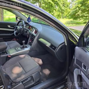 Black Audi A6 2007 in Rezekne, with an engine capacity of 2.00 L and mileage of 0 thousand km for 2850 €, photo 9 on AUTOMOTO.COM.LV