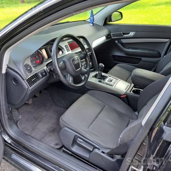 Black Audi A6 2007 in Rezekne, with an engine capacity of 2.00 L and mileage of 0 thousand km for 2850 €, photo 9 on AUTOMOTO.COM.LV