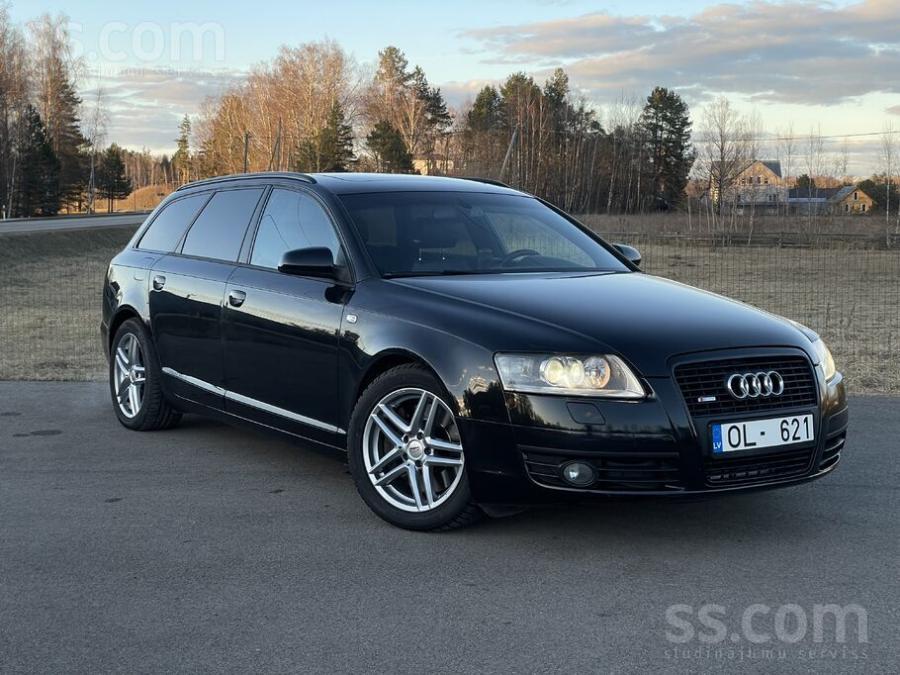 Melns Audi A6 2007 Ogre, ar dzinēja tilpumu 2.70 L un nobraukumu 293 tūkst. km par 4250 €, foto 1 vietnē AUTOMOTO.COM.LV