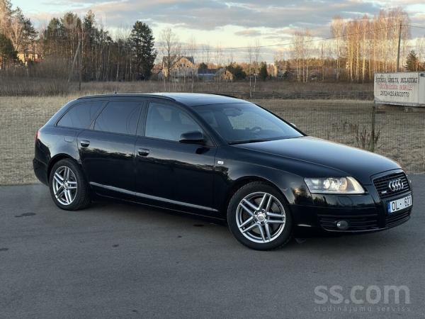 Melns Audi A6 2007 Ogre, ar dzinēja tilpumu 2.70 L un nobraukumu 293 tūkst. km par 4250 €, foto 2 vietnē AUTOMOTO.COM.LV