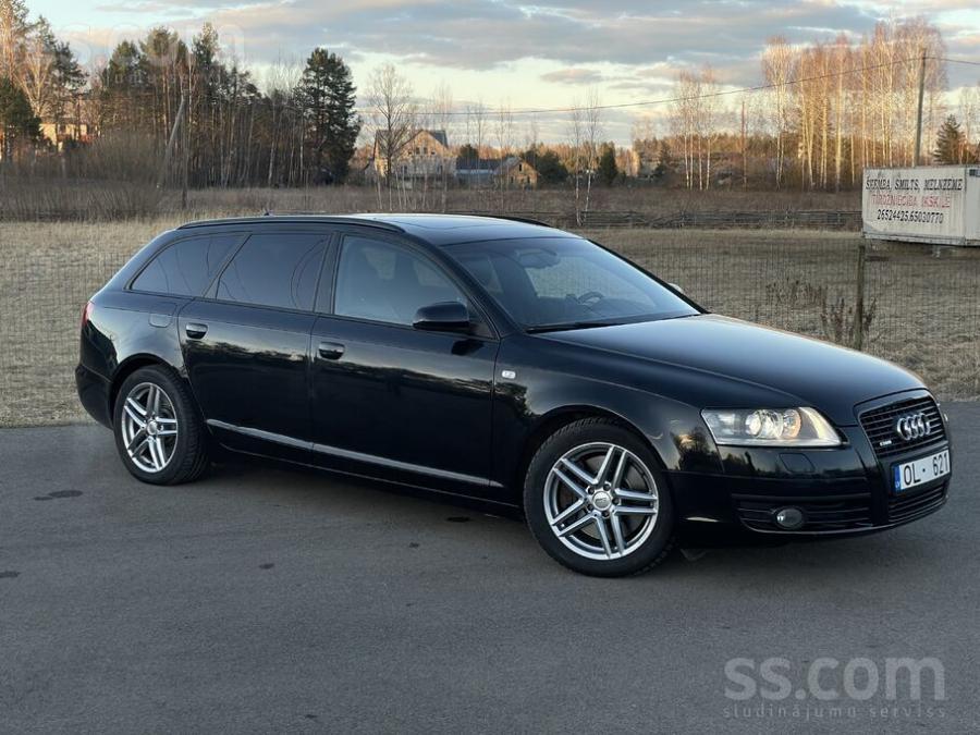Melns Audi A6 2007 Ogre, ar dzinēja tilpumu 2.70 L un nobraukumu 293 tūkst. km par 4250 €, foto 3 vietnē AUTOMOTO.COM.LV