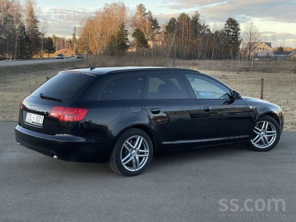 Melns Audi A6 2007 Ogre, ar dzinēja tilpumu 2.70 L un nobraukumu 293 tūkst. km par 4250 €, foto 6 vietnē AUTOMOTO.COM.LV