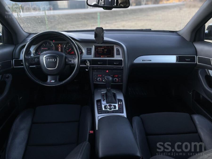 Melns Audi A6 2007 Ogre, ar dzinēja tilpumu 2.70 L un nobraukumu 293 tūkst. km par 4250 €, foto 11 vietnē AUTOMOTO.COM.LV