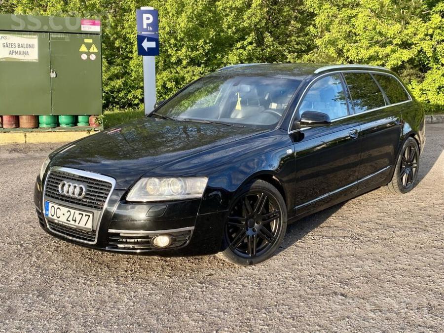 Melns Audi A6 2007 Daugavpils, ar dzinēja tilpumu 2.70 L un nobraukumu 387 tūkst. km par 3990 €, foto 1 vietnē AUTOMOTO.COM.LV