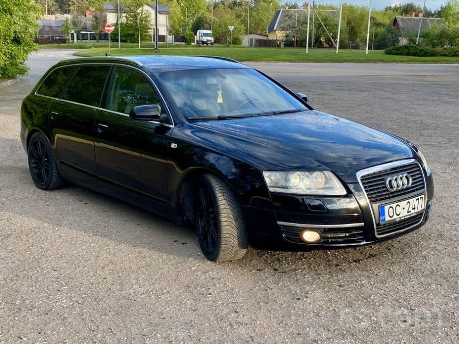 Melns Audi A6 2007 Daugavpils, ar dzinēja tilpumu 2.70 L un nobraukumu 387 tūkst. km par 3990 €, foto 3 vietnē AUTOMOTO.COM.LV
