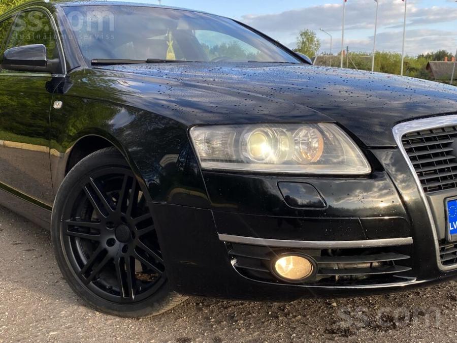 Melns Audi A6 2007 Daugavpils, ar dzinēja tilpumu 2.70 L un nobraukumu 387 tūkst. km par 3990 €, foto 4 vietnē AUTOMOTO.COM.LV