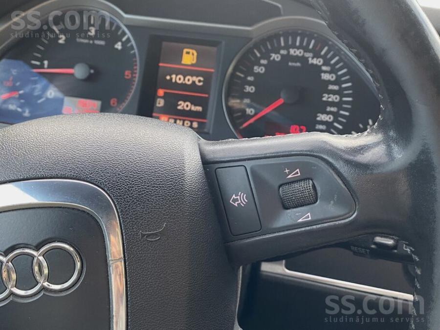 Melns Audi A6 2007 Daugavpils, ar dzinēja tilpumu 2.70 L un nobraukumu 387 tūkst. km par 3990 €, foto 12 vietnē AUTOMOTO.COM.LV
