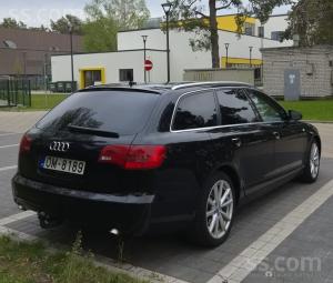Black Audi A6 2007 in Jurmala, with an engine capacity of 3.00 L and mileage of 265 thousand km for 4000 €, photo 3 on AUTOMOTO.COM.LV