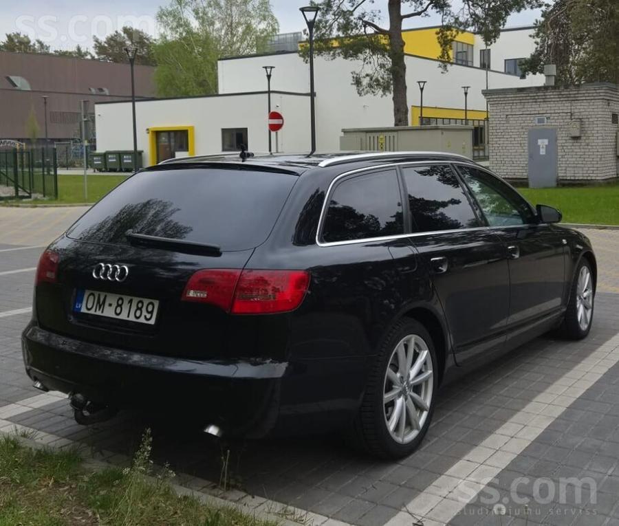 Black Audi A6 2007 in Jurmala, with an engine capacity of 3.00 L and mileage of 265 thousand km for 4000 €, photo 3 on AUTOMOTO.COM.LV