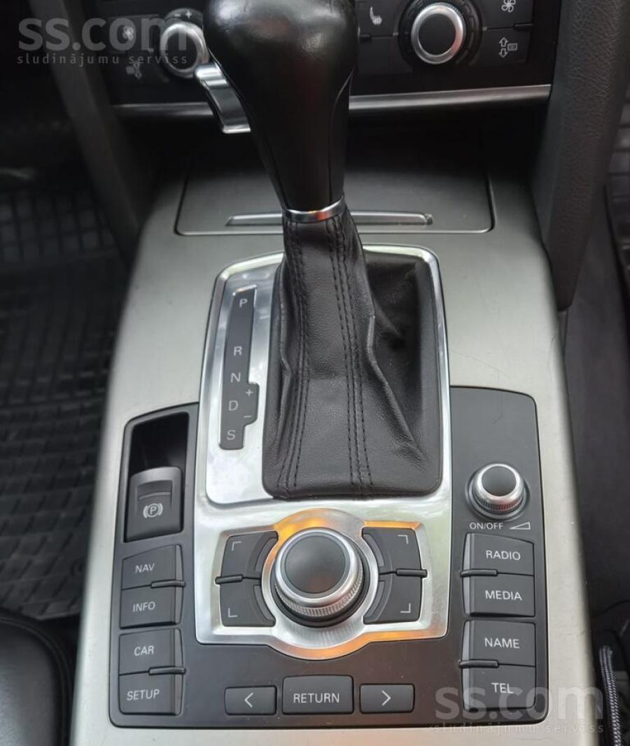 Black Audi A6 2007 in Jurmala, with an engine capacity of 3.00 L and mileage of 265 thousand km for 4000 €, photo 5 on AUTOMOTO.COM.LV