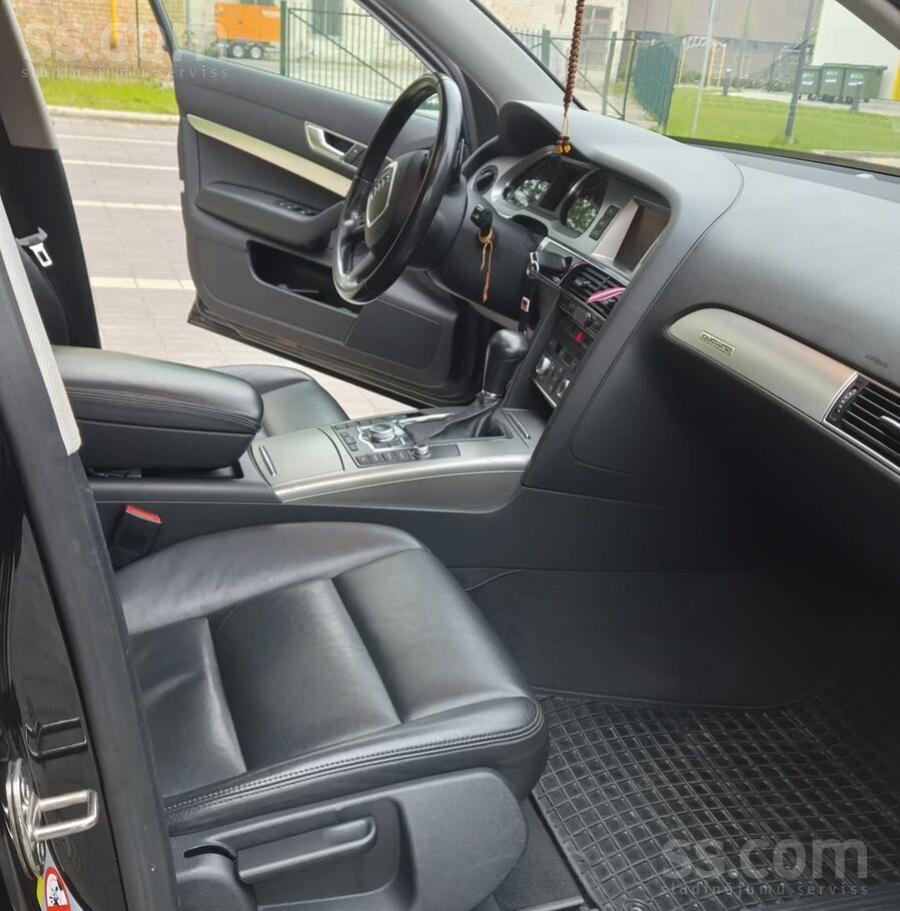 Black Audi A6 2007 in Jurmala, with an engine capacity of 3.00 L and mileage of 265 thousand km for 4000 €, photo 8 on AUTOMOTO.COM.LV