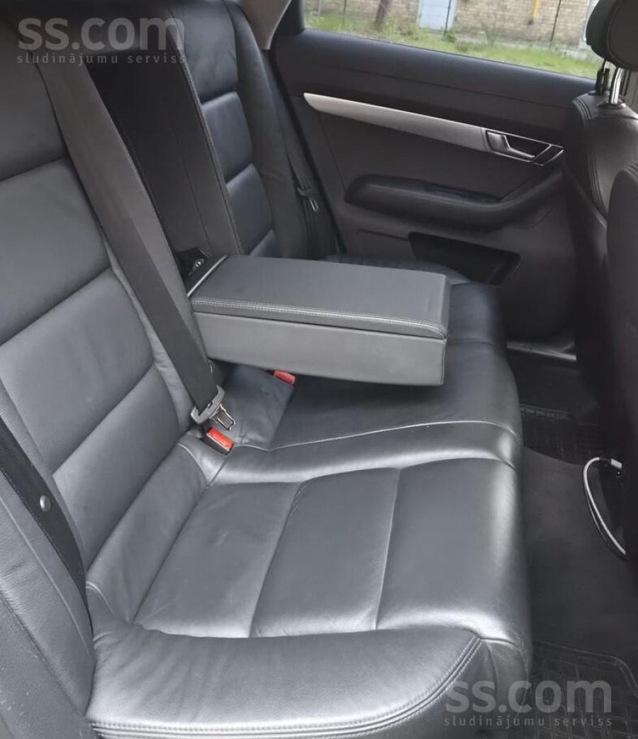 Black Audi A6 2007 in Jurmala, with an engine capacity of 3.00 L and mileage of 265 thousand km for 4000 €, photo 10 on AUTOMOTO.COM.LV