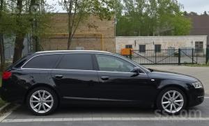 Black Audi A6 2007 in Jurmala, with an engine capacity of 3.00 L and mileage of 265 thousand km for 4000 €, photo 16 on AUTOMOTO.COM.LV