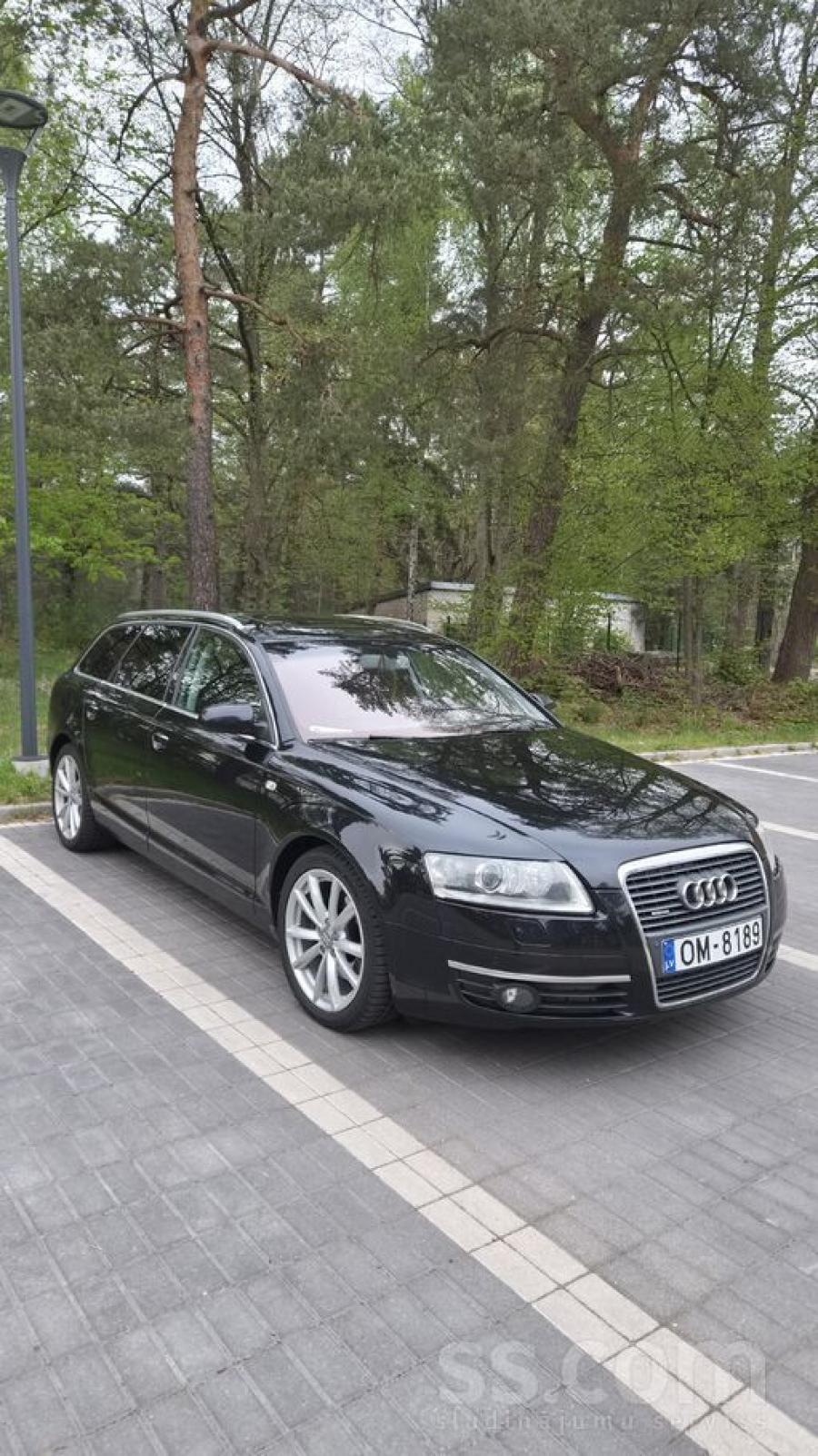 Black Audi A6 2007 in Jurmala, with an engine capacity of 3.00 L and mileage of 265 thousand km for 4000 €, photo 17 on AUTOMOTO.COM.LV